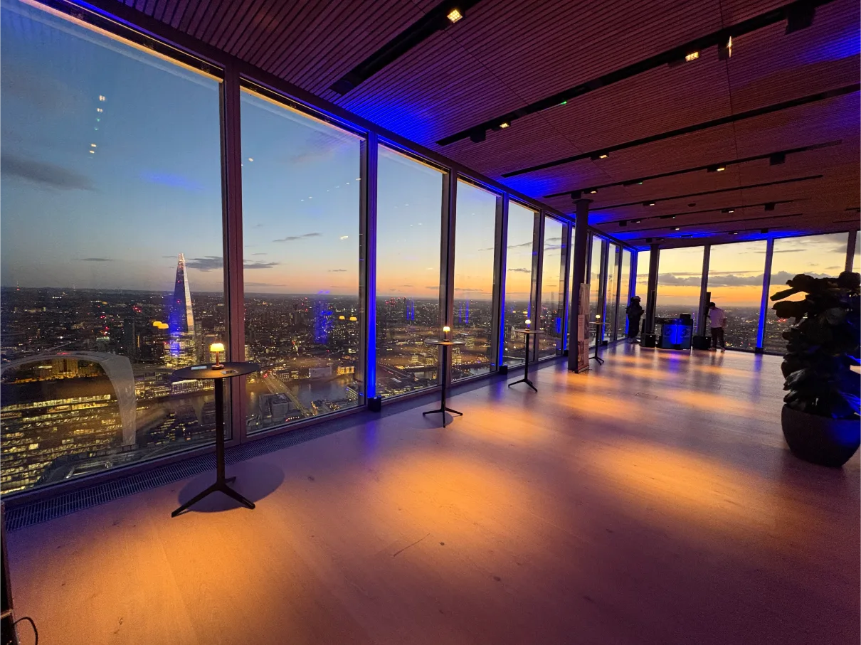 8 Bishopsgate - The Lookout - Venue Hire